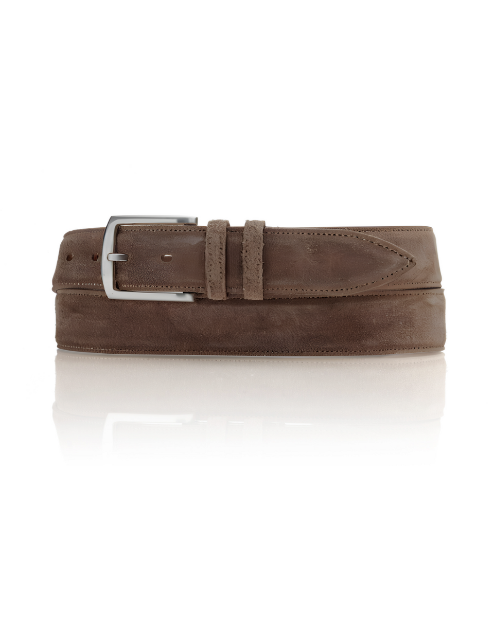 KUDU ANTELOPE BELT IN CHOCOLATE – MENS